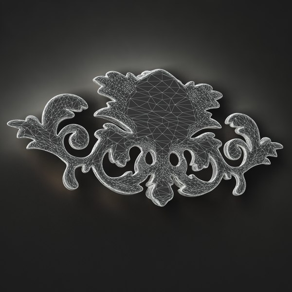 3d model small decorative element