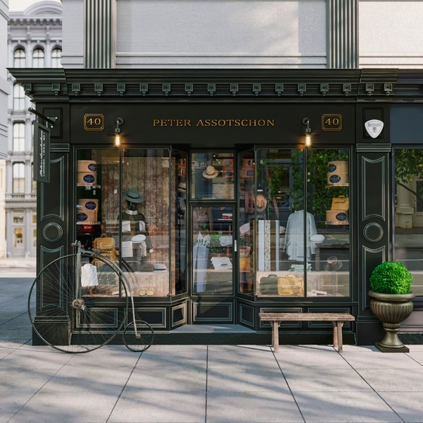 3D shop store model - TurboSquid 1624712