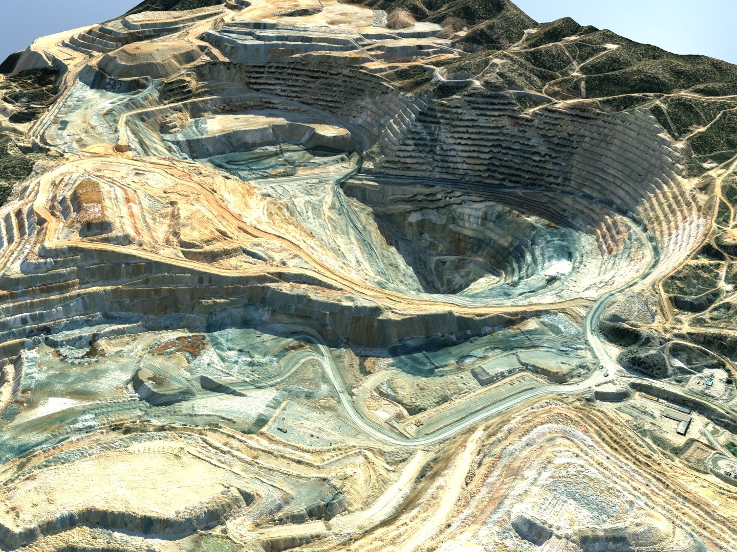 Scanned Opencast Mines 3D Model - TurboSquid 2363101