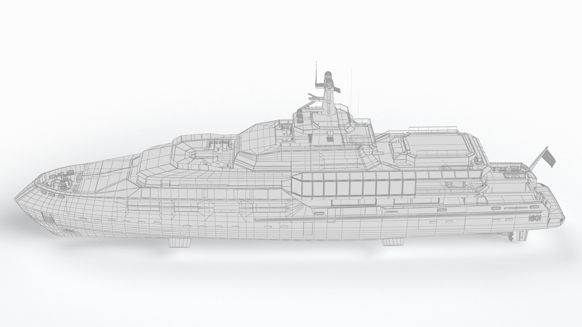 Norn Superyacht 3D - TurboSquid 2344486