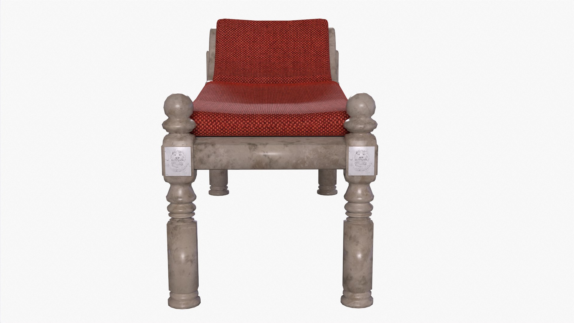 Roman Couch - Lectus Cubicularis 3D Model - TurboSquid 1860394