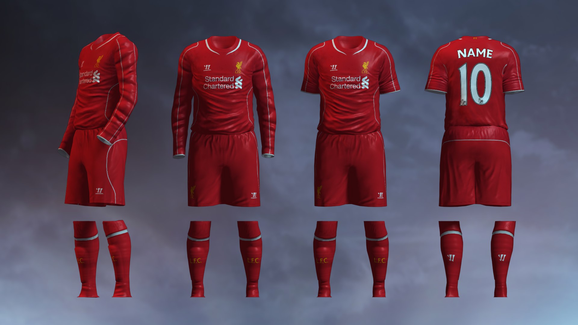 Maya Soccer Jersey Liverpool 2014