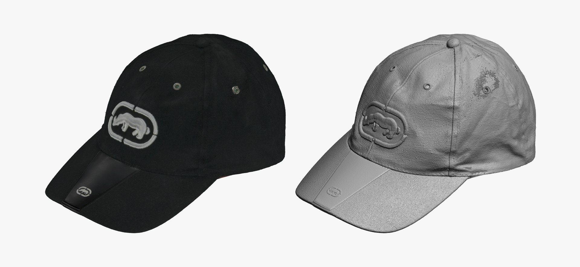 3D ecko unlimited black cap model - TurboSquid 1621884