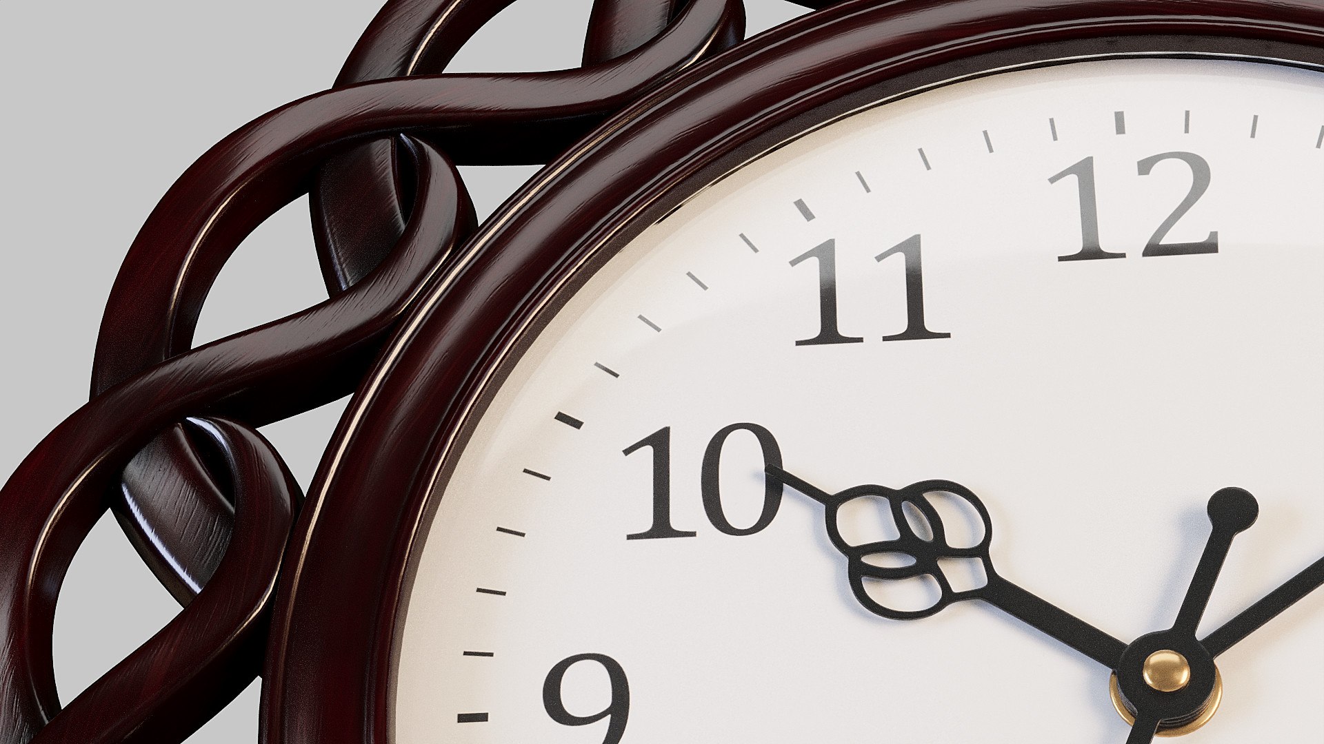 Wall Clock 02 PBR 3D Model - TurboSquid 2385173