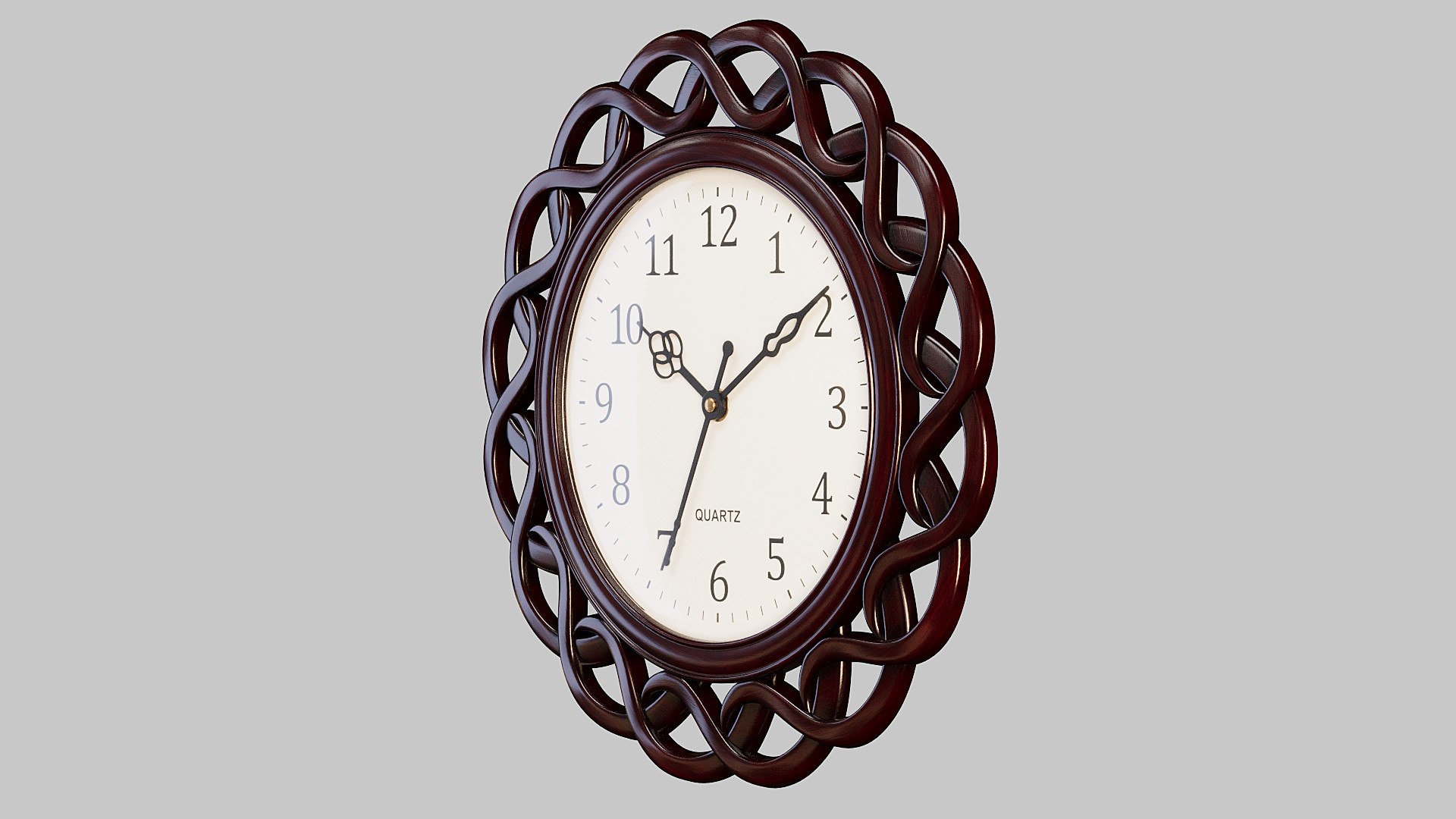 Wall Clock 02 PBR 3D Model - TurboSquid 2385173