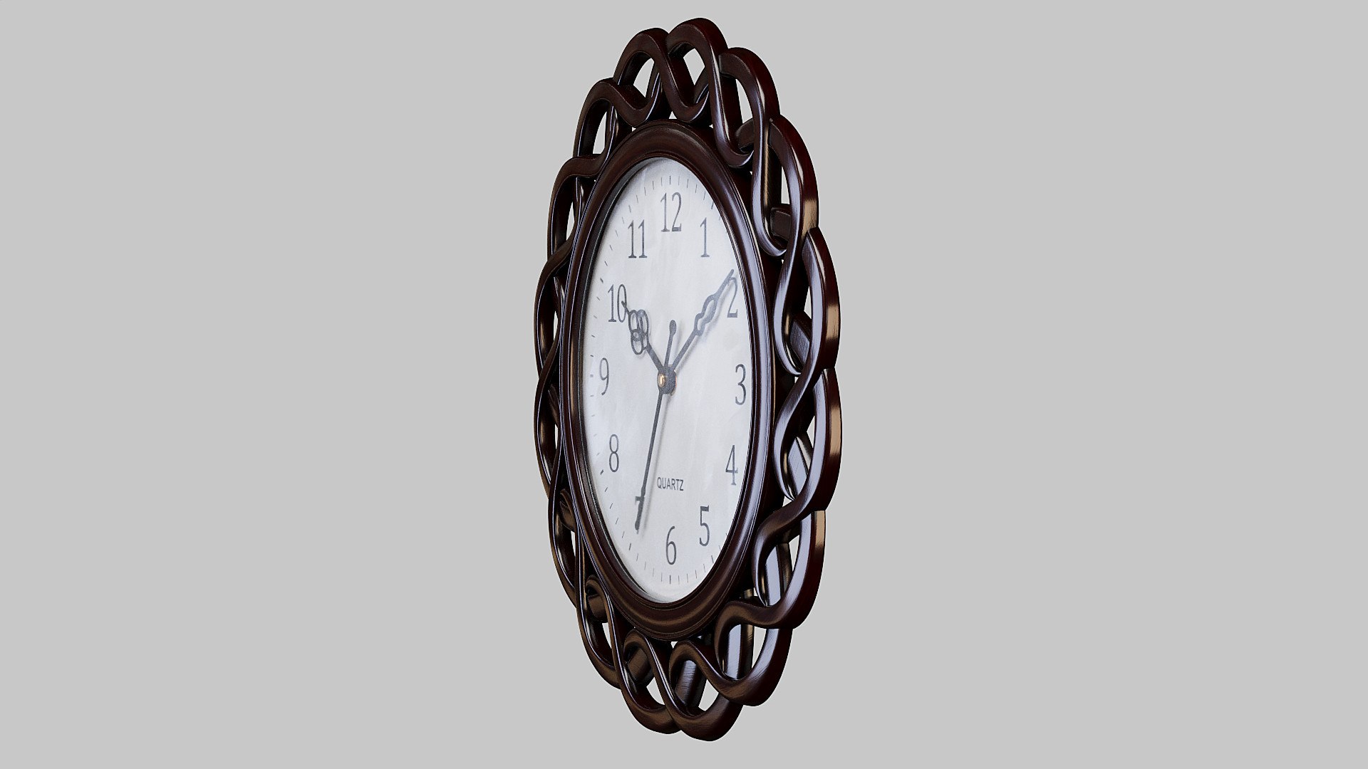 Wall Clock 02 PBR 3D Model - TurboSquid 2385173