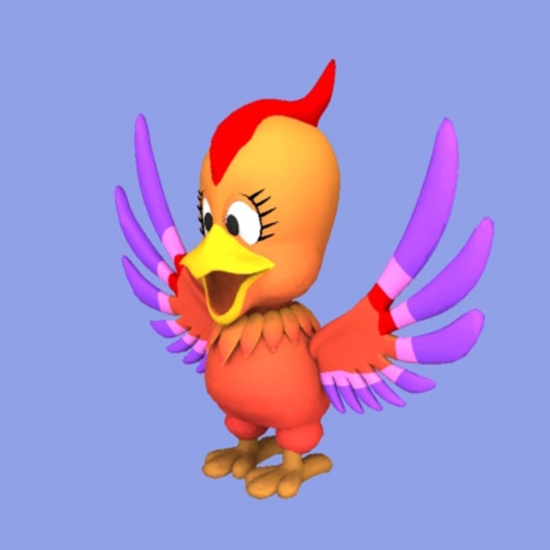 Phenix Bird 3d Model