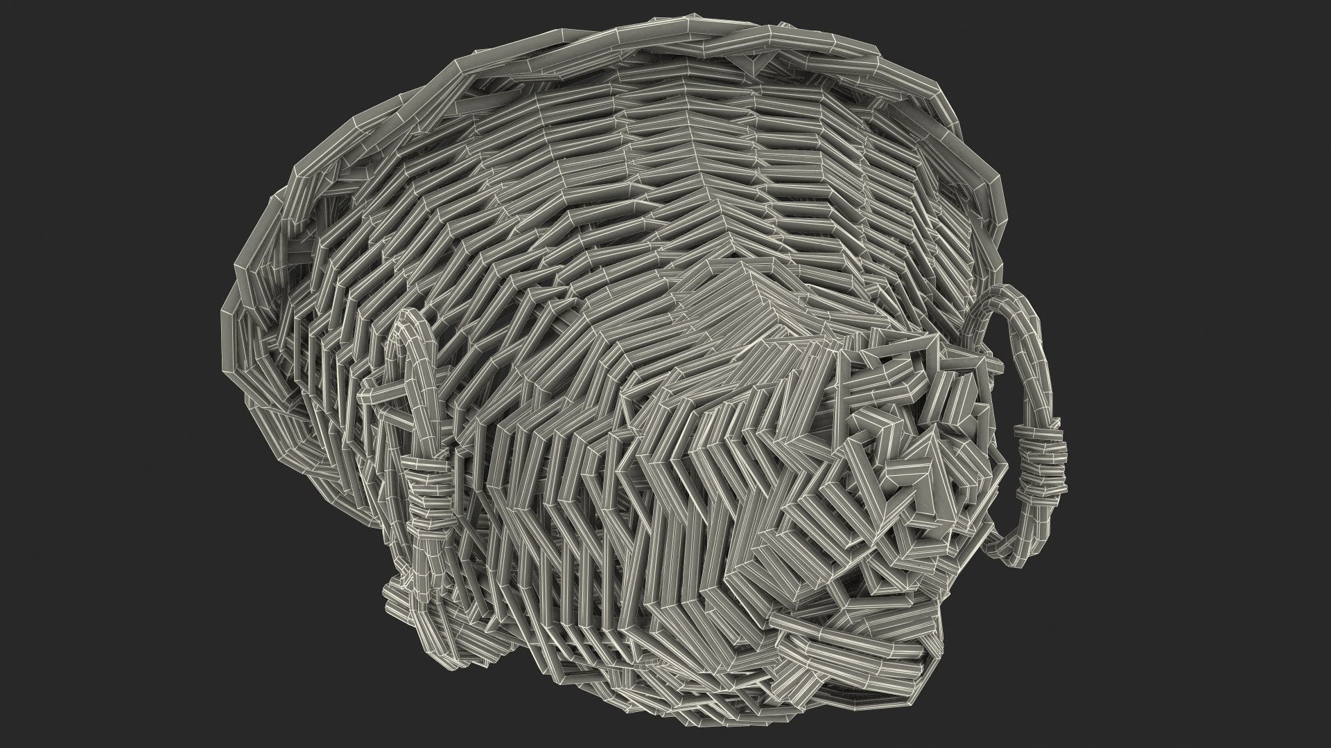 3D Cornucopia Basket model - TurboSquid 1868505