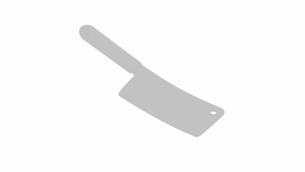 3D butcher knife model - TurboSquid 1156390
