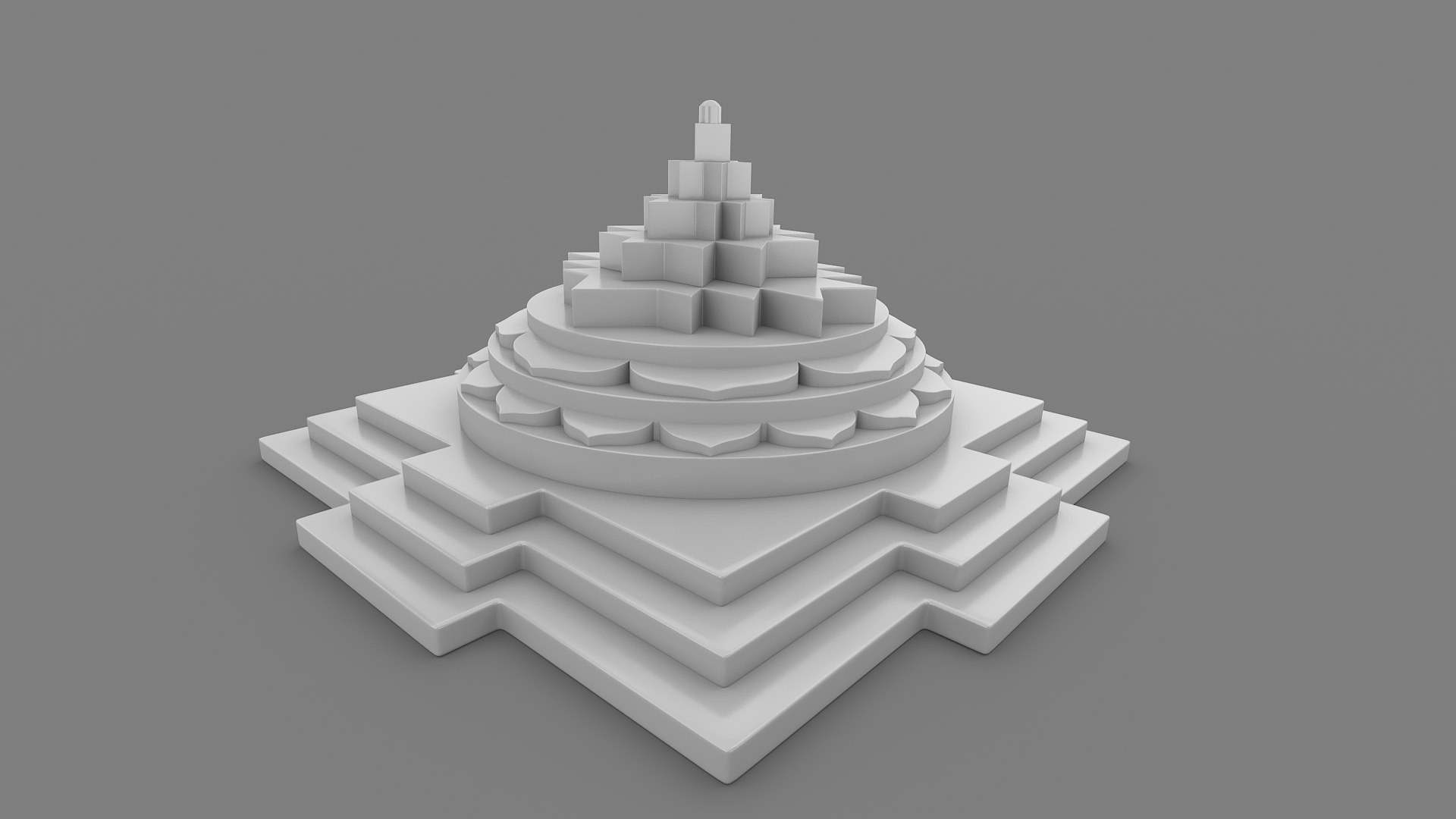 Shanti Yantra 3D - TurboSquid 2080161