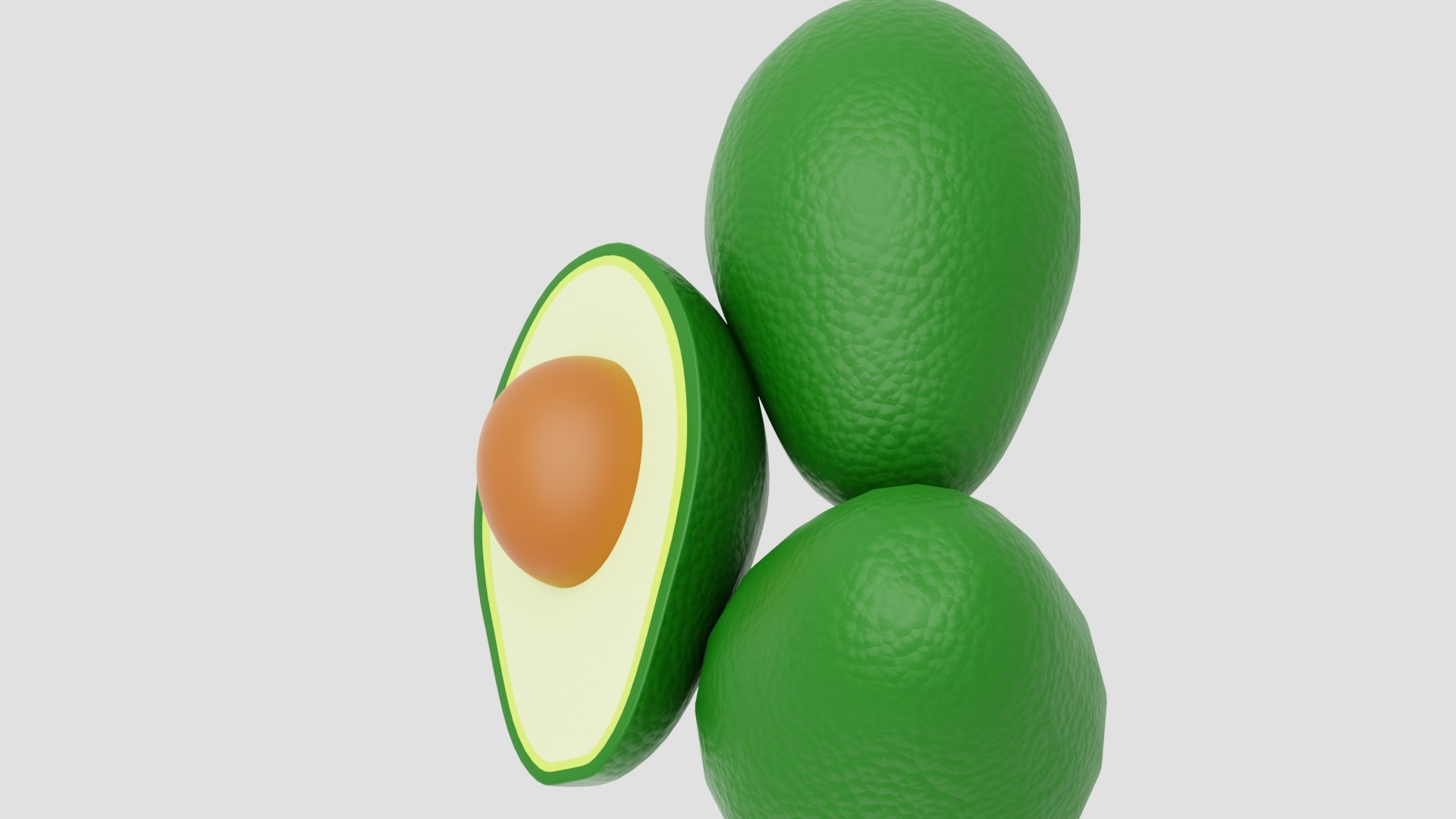 3D Avocado - TurboSquid 1952670