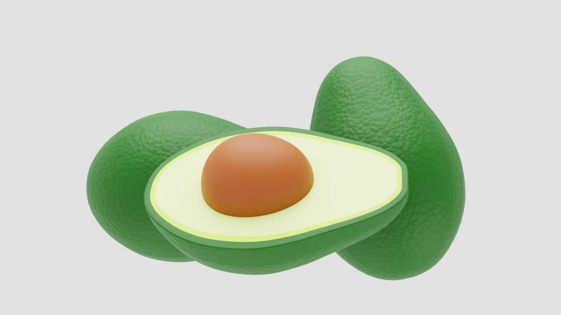 3D Avocado - TurboSquid 1952670