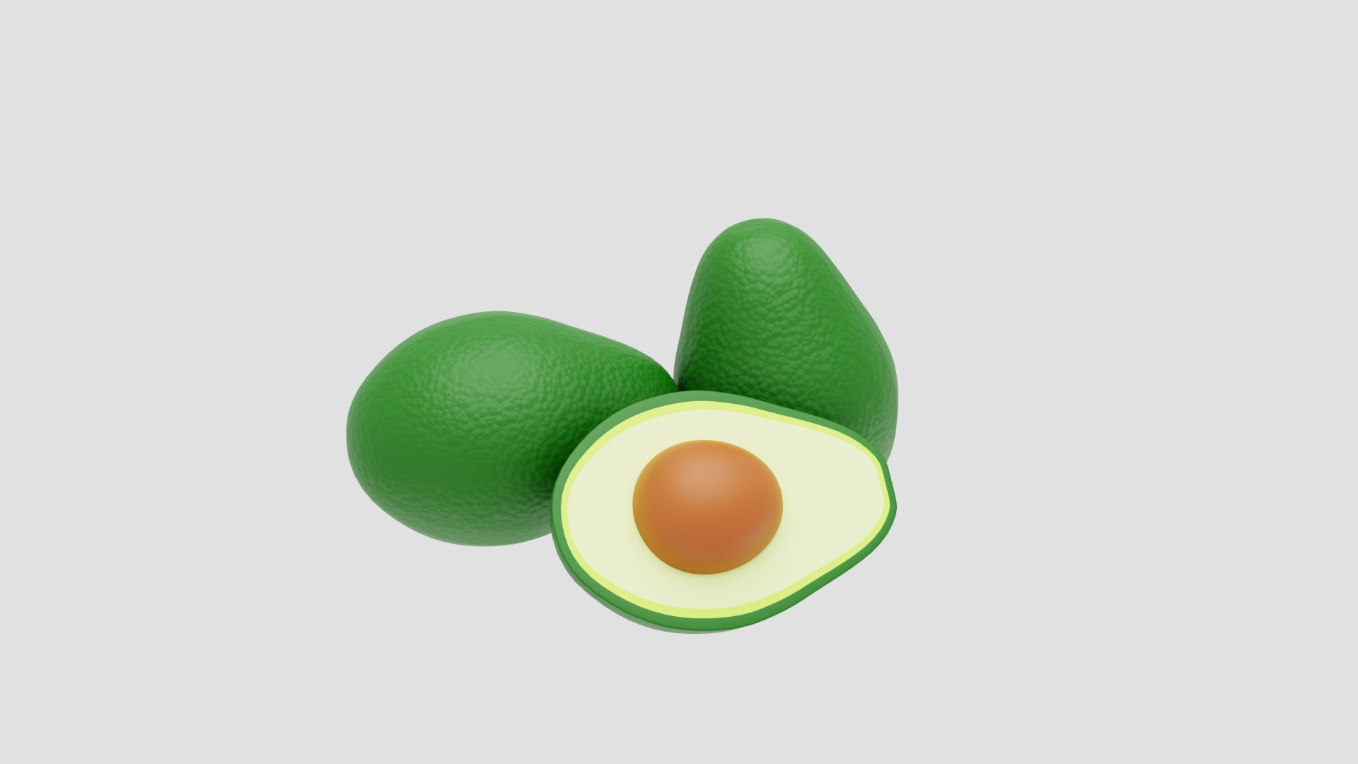 3D Avocado - TurboSquid 1952670