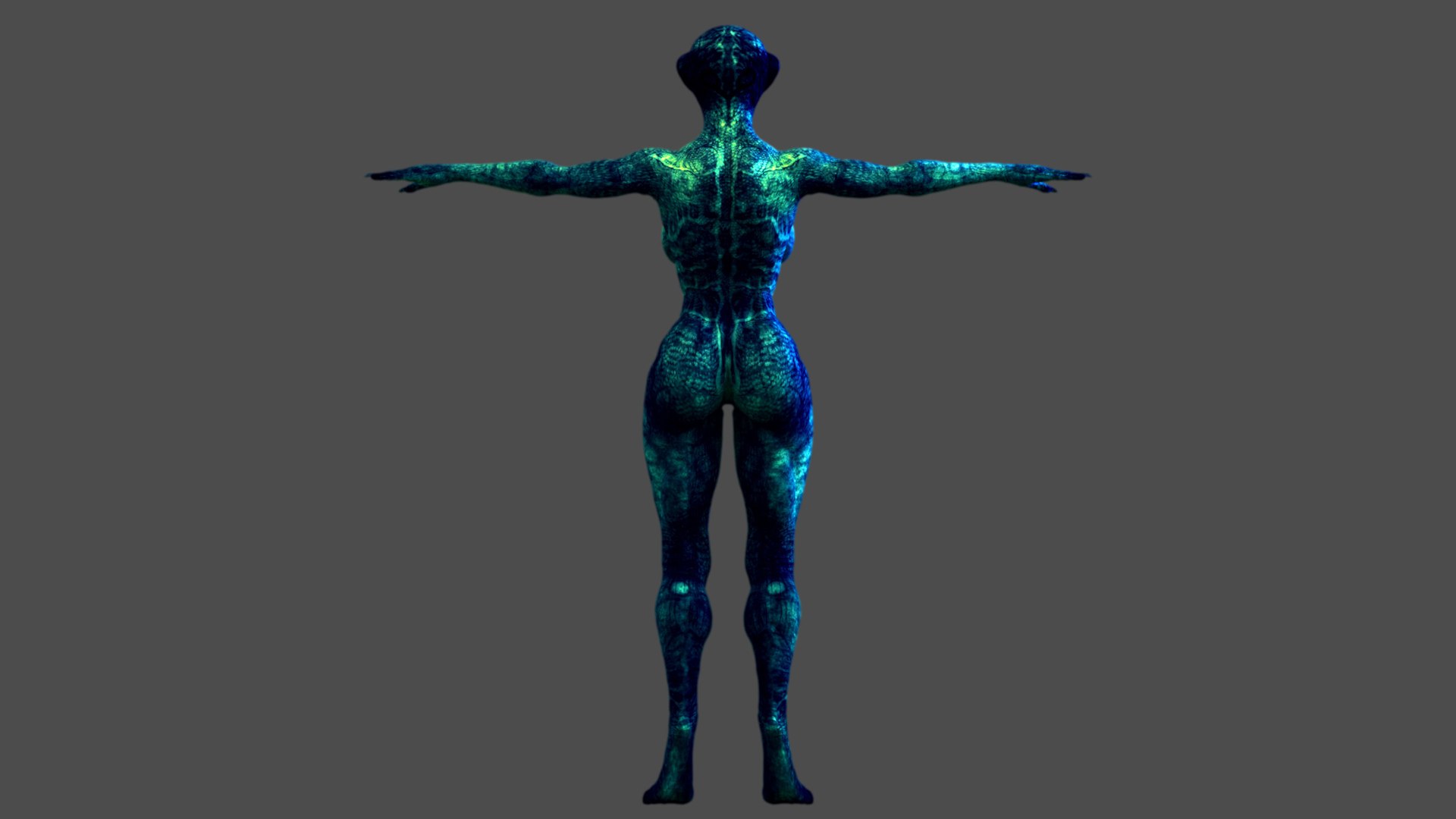 Female Alien Creature 3D model - TurboSquid 1988506