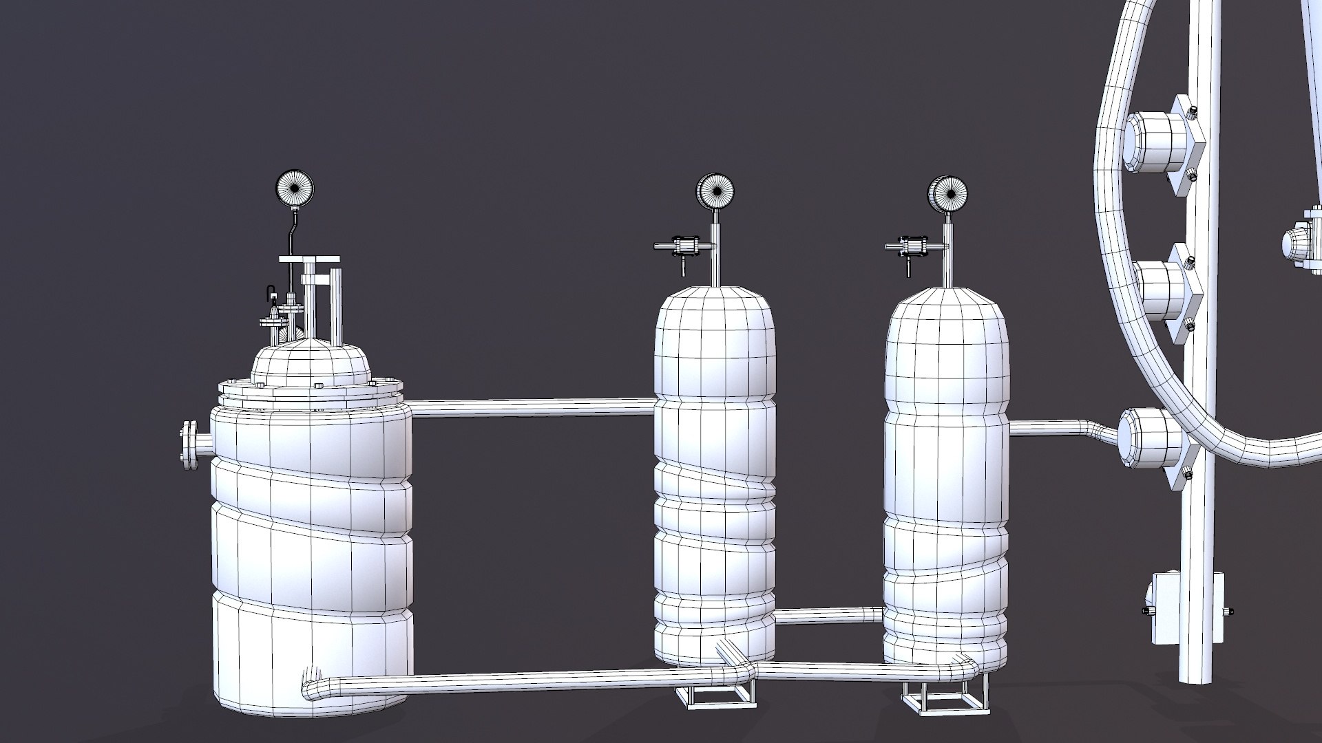 3D Conveying System Model - TurboSquid 2291513