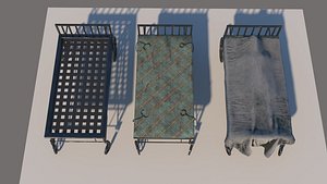 Collection Prison Bed 3D Models for Download | TurboSquid
