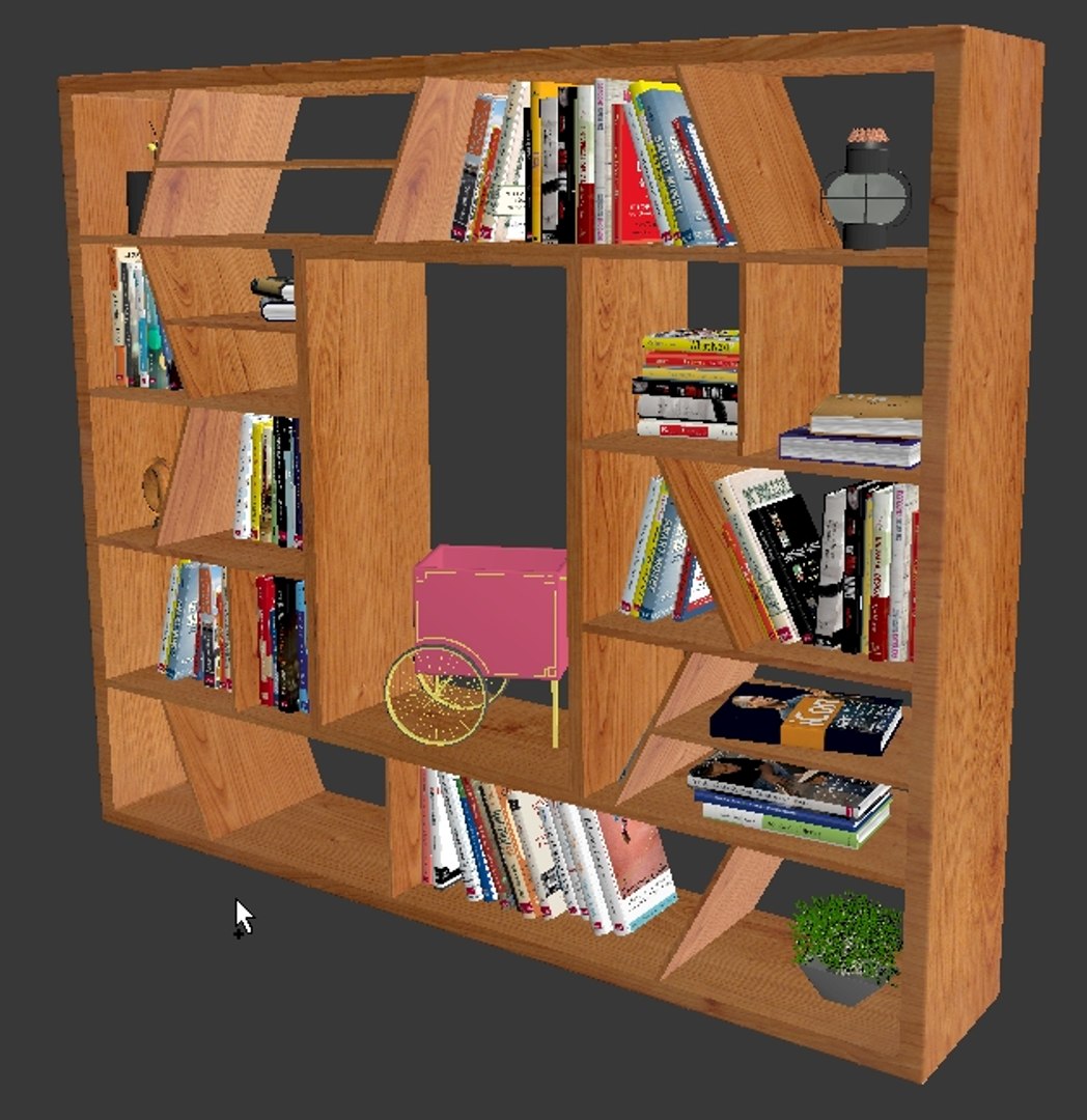 Max Bookcase 22 Bookshelf Books