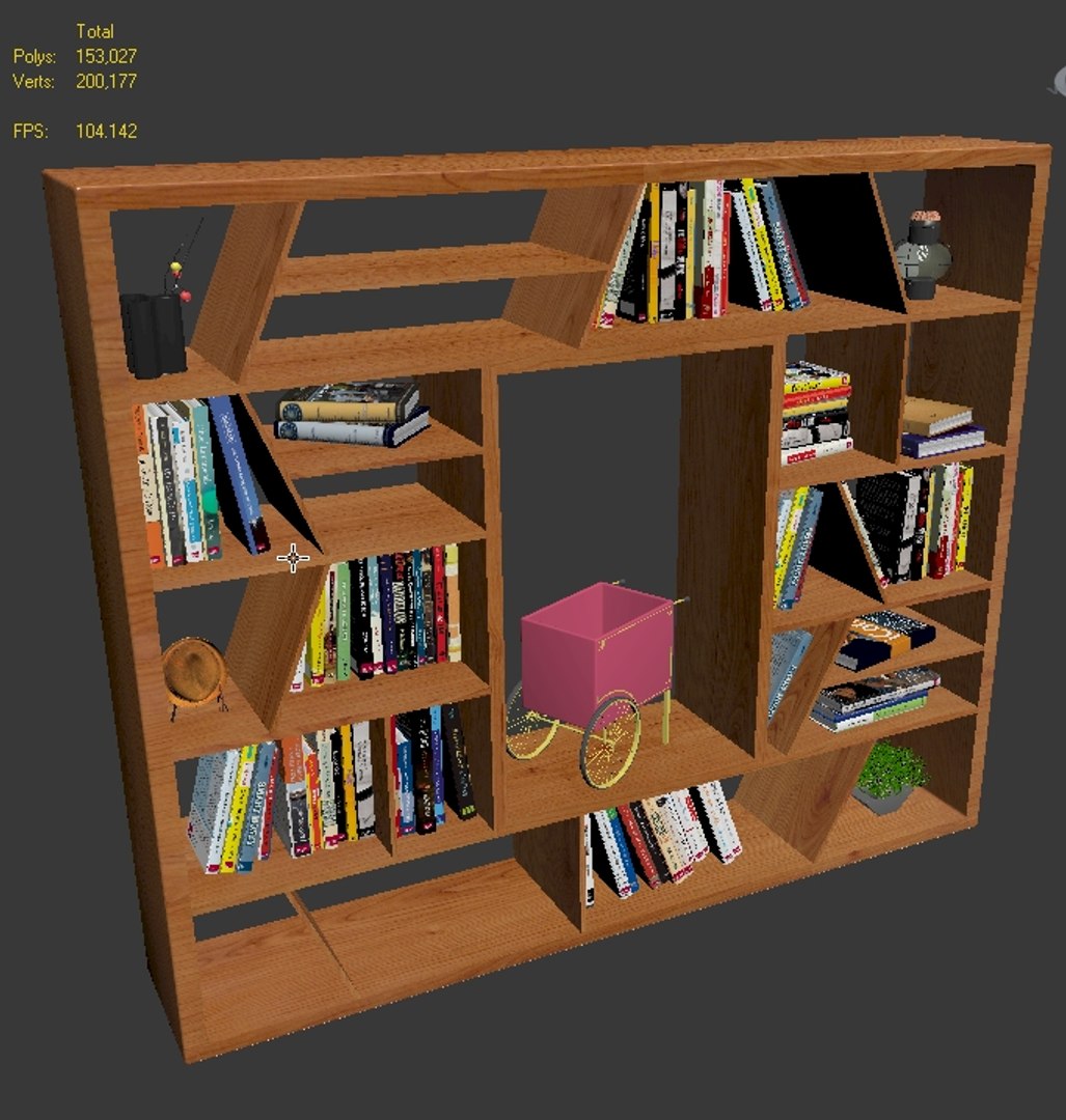 Max Bookcase 22 Bookshelf Books