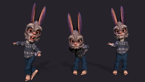 3D BUNNY model - TurboSquid 1806385