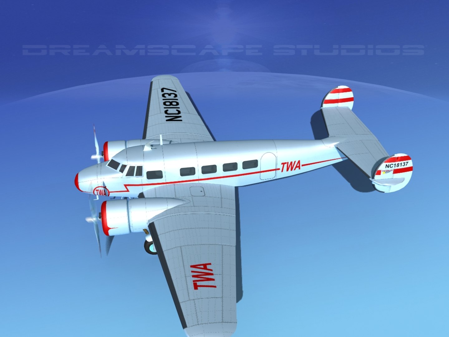 Propellers Lockheed L10 Electra Obj