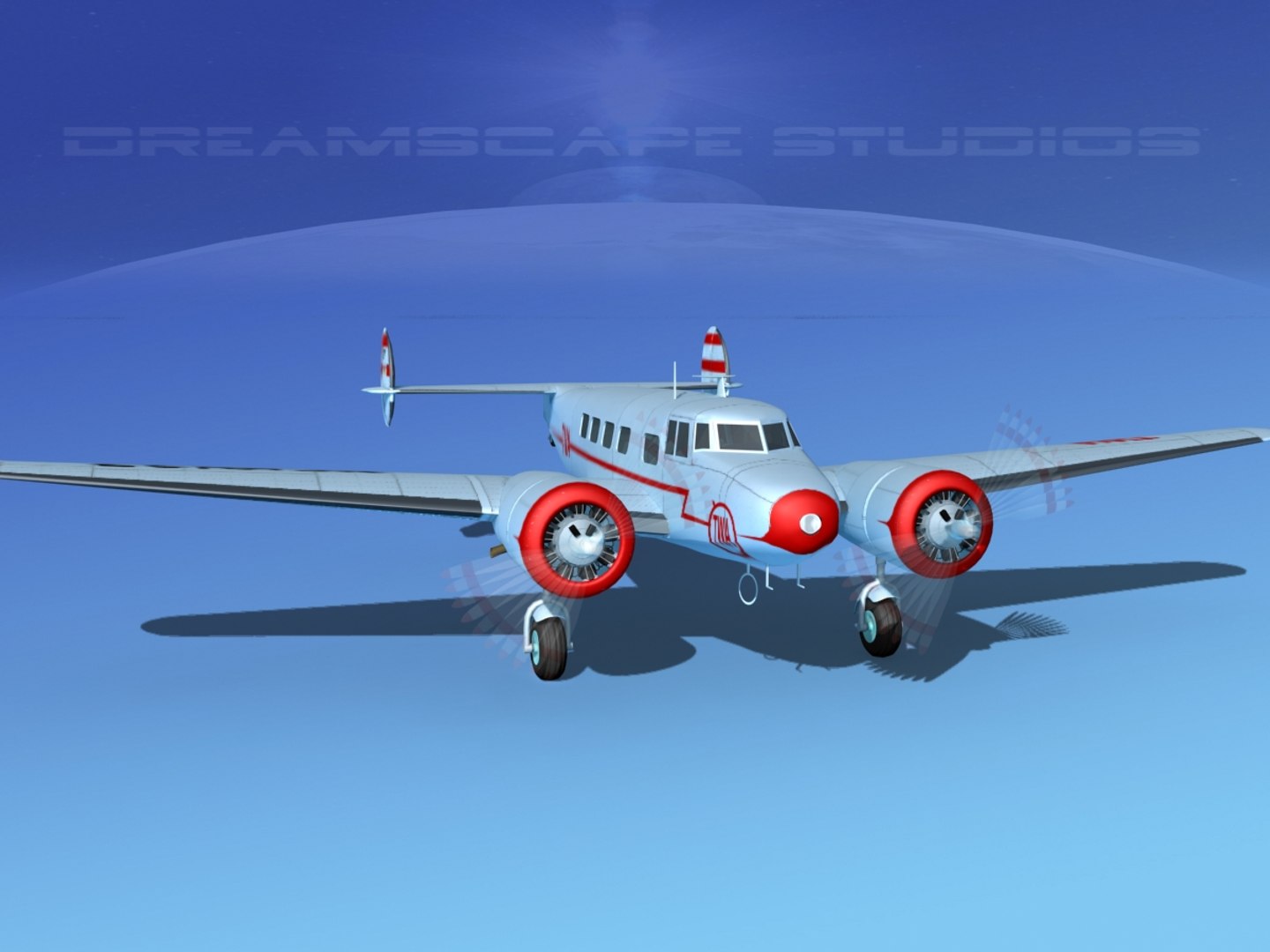 Propellers Lockheed L10 Electra Obj