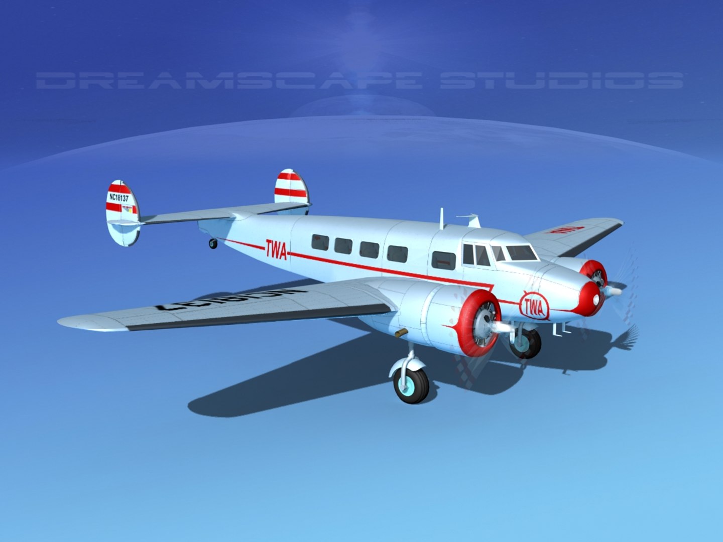 Propellers Lockheed L10 Electra Obj
