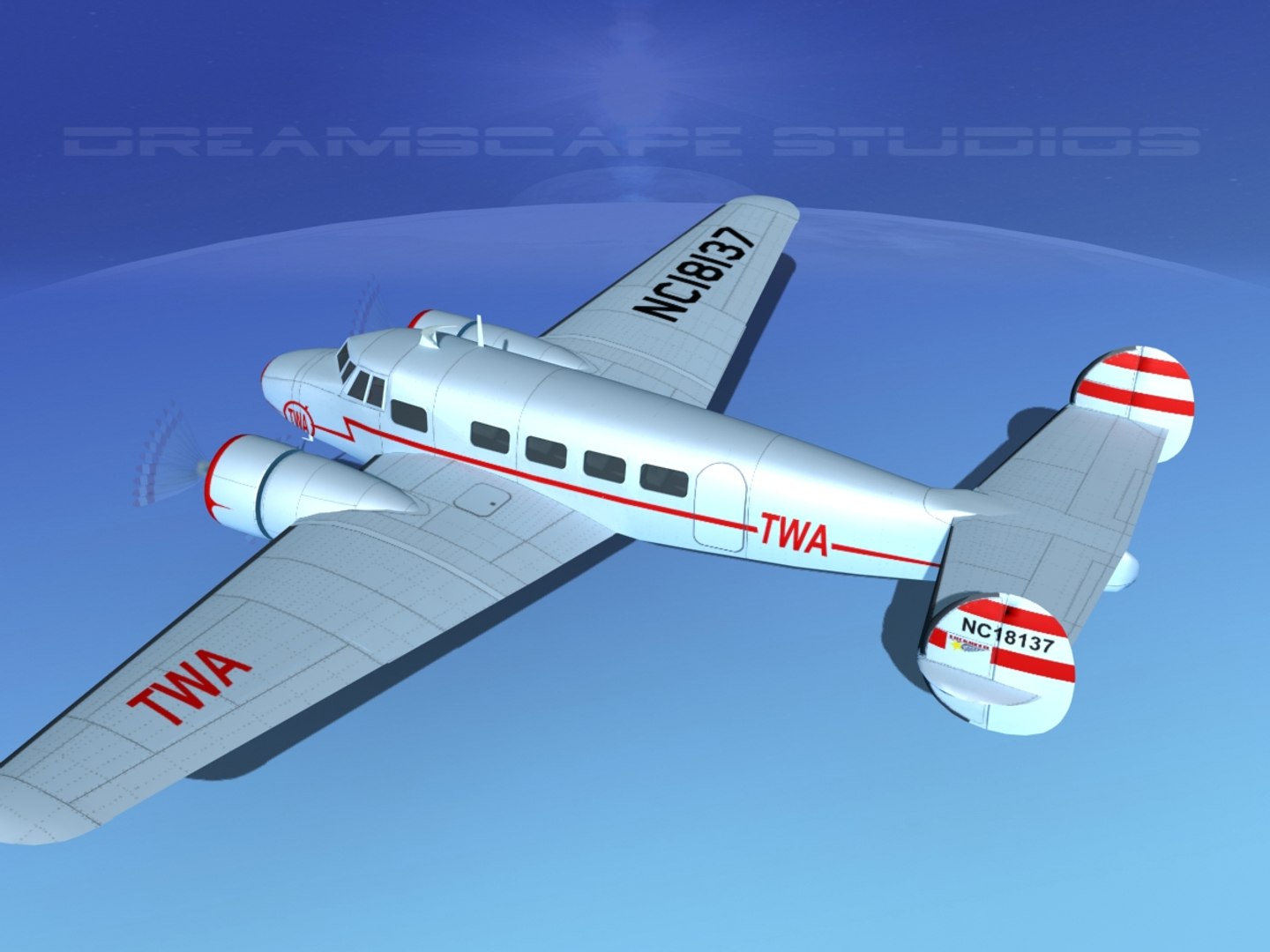 Propellers Lockheed L10 Electra Obj