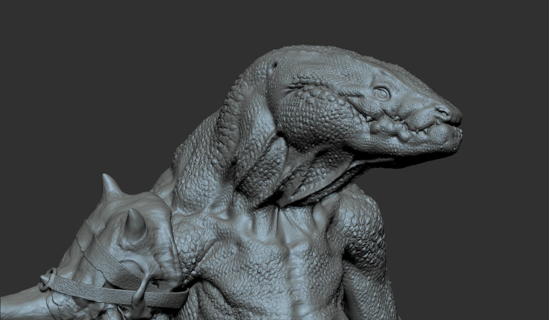 3D Lizardman - TurboSquid 1898703