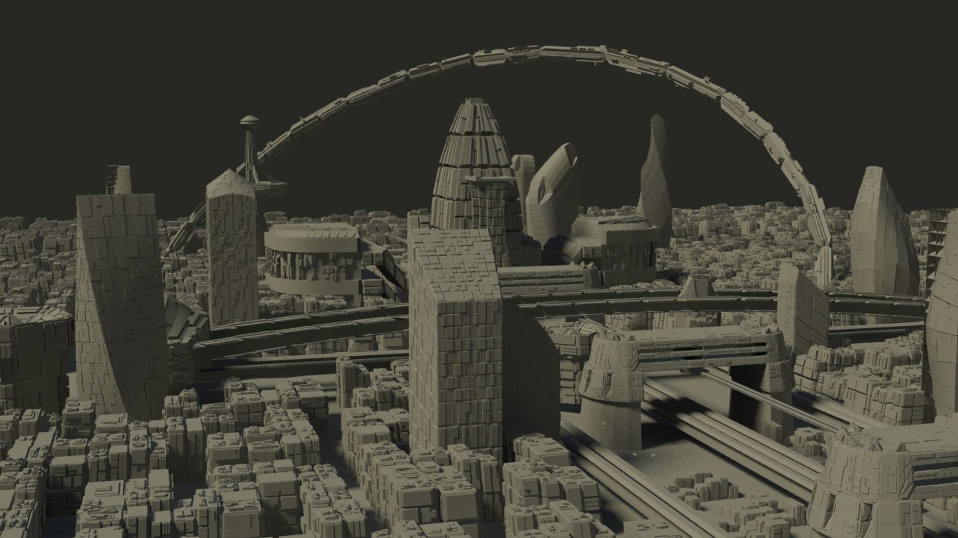 Max Sci-fi Futuristic Animation