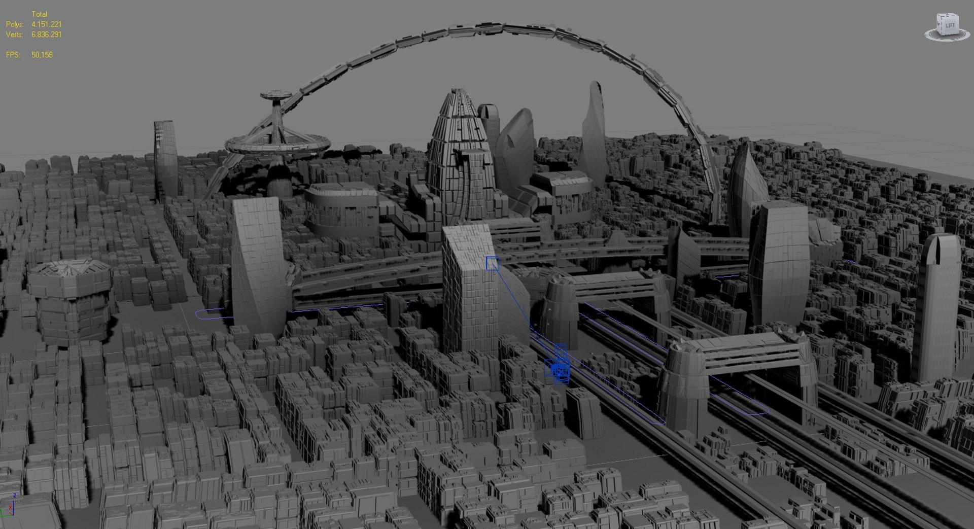 Max Sci-fi Futuristic Animation