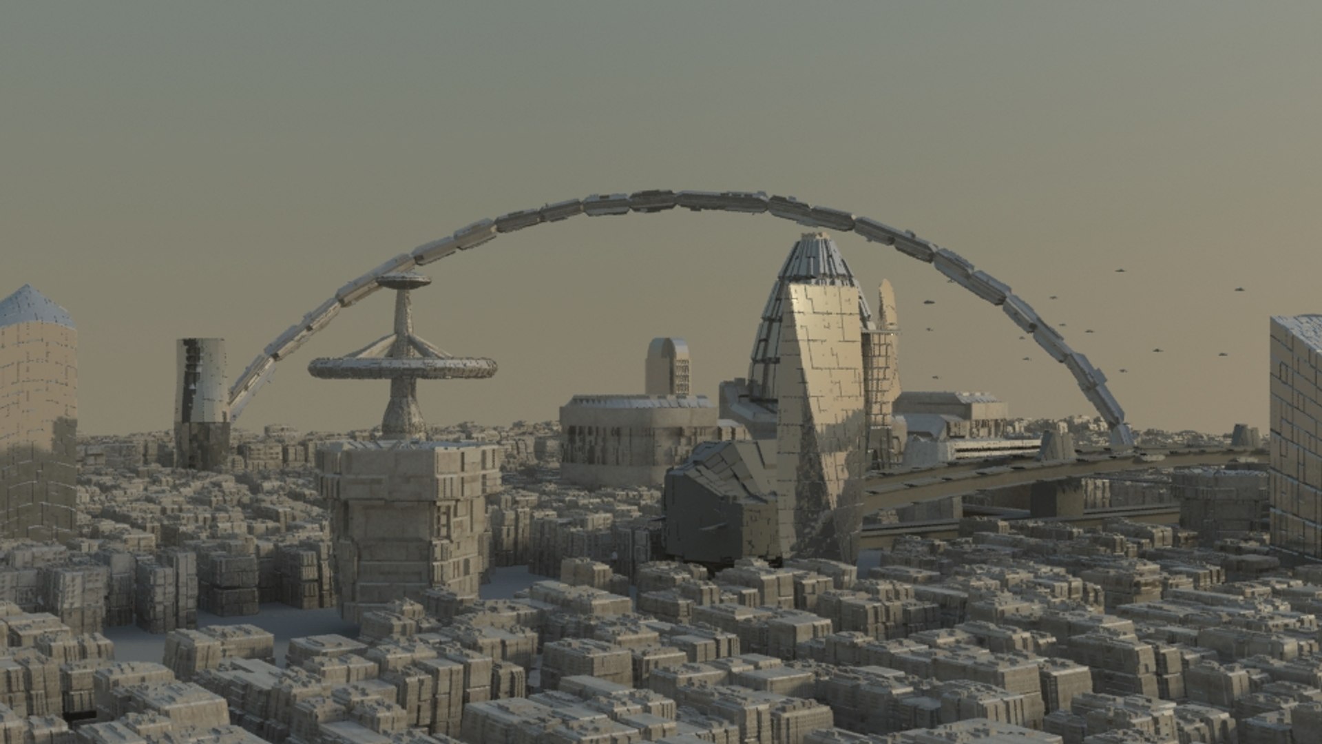 Max Sci-fi Futuristic Animation