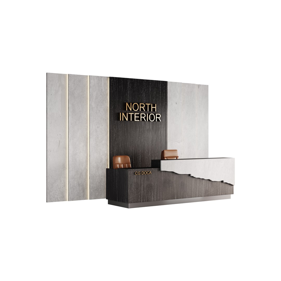 Contemporary Reception 02 3D Model - TurboSquid 2245631