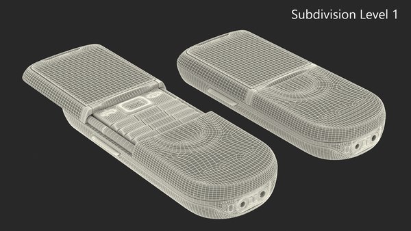 modèle 3D de Téléphone coulissant classique Nokia 8800 Chrome ...