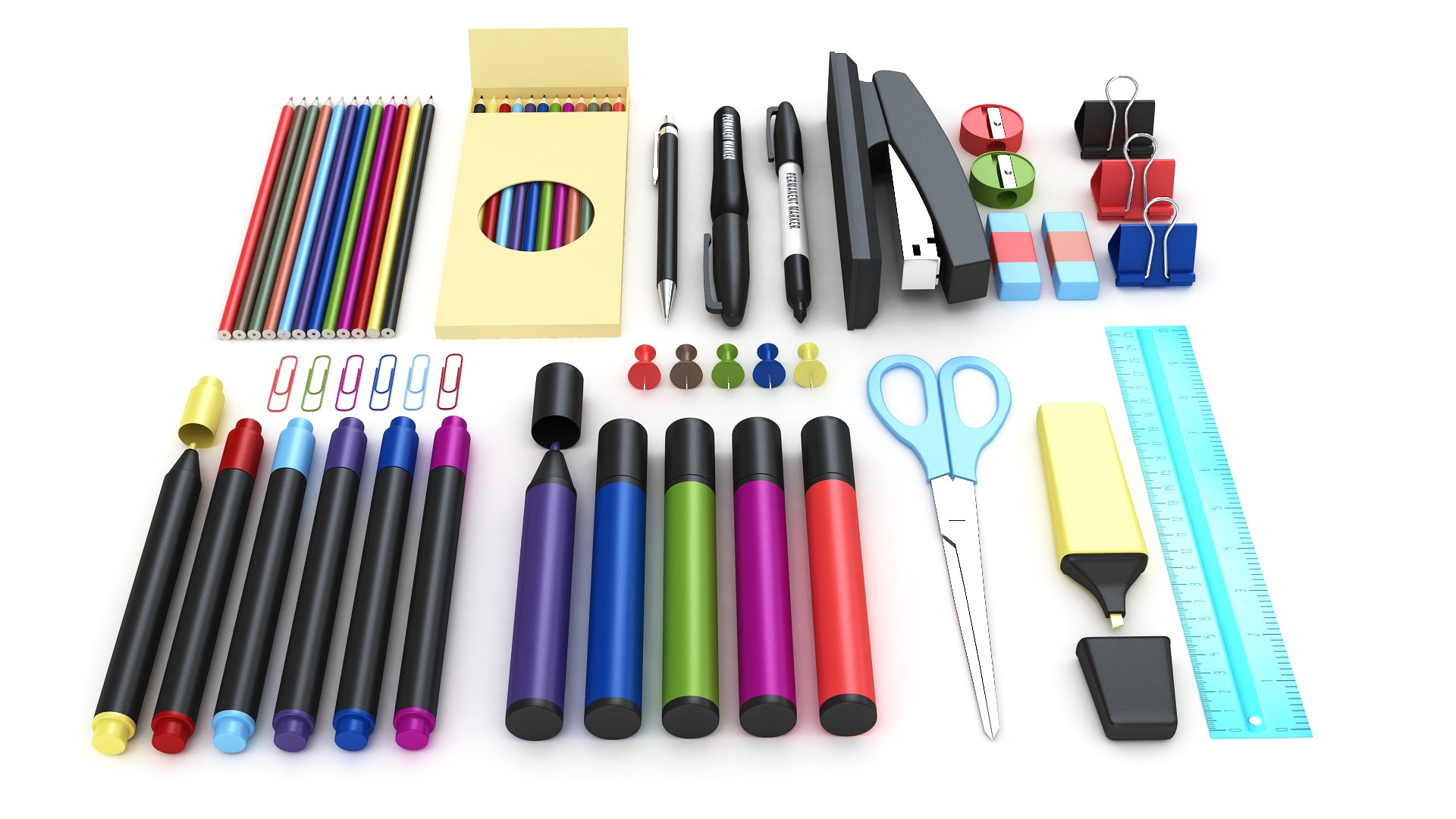 Stationary Models Collection Model - TurboSquid 2011226