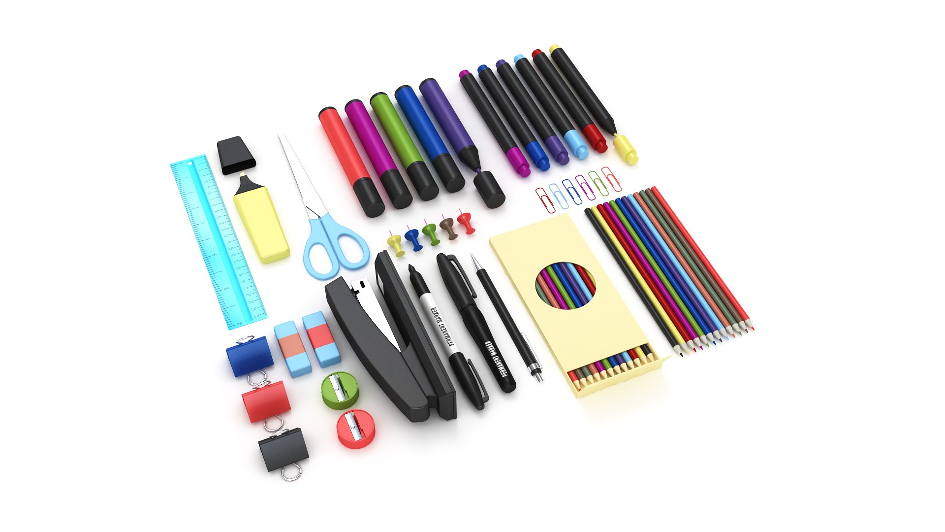 Stationary Models Collection Model - TurboSquid 2011226