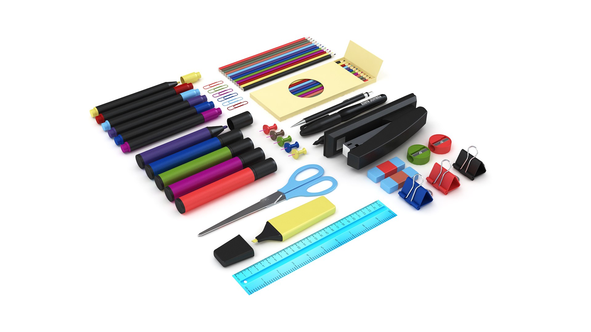 Stationary Models Collection Model - TurboSquid 2011226