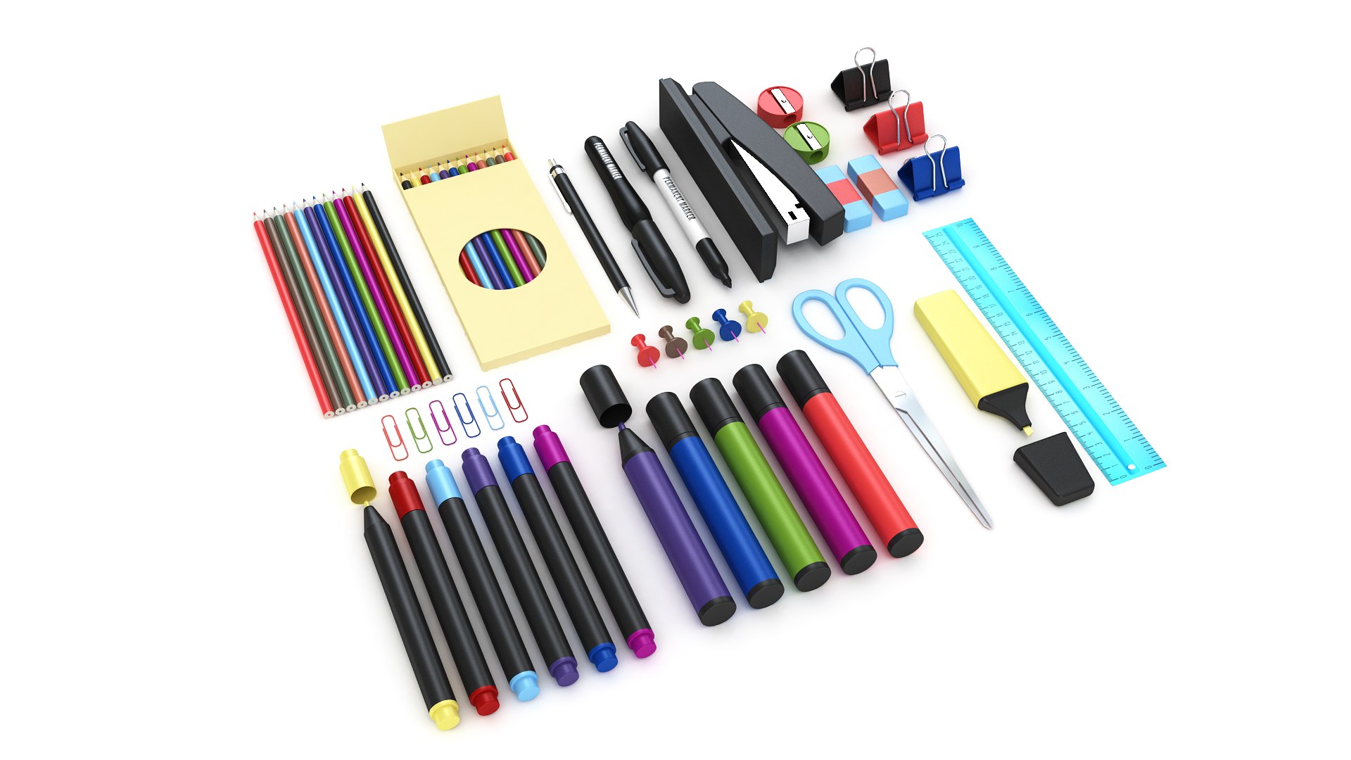 Stationary Models Collection Model - TurboSquid 2011226