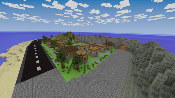 Minecraft 세계 3D 모델 - TurboSquid 1028070