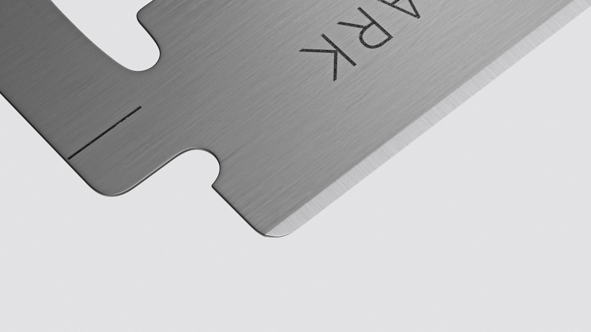 Razor Blade Feather 3D - TurboSquid 1944999