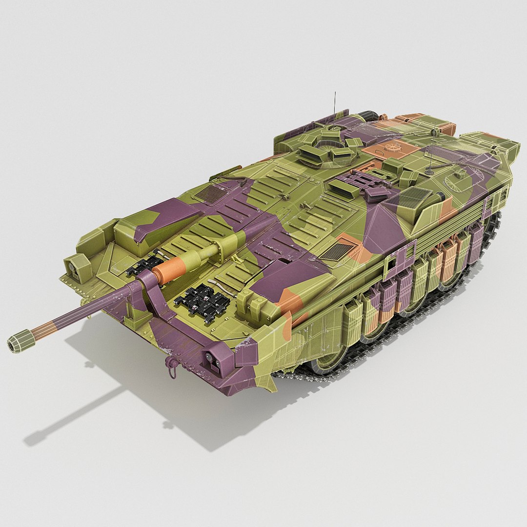 3d model swedish stridsvagn 103 main
