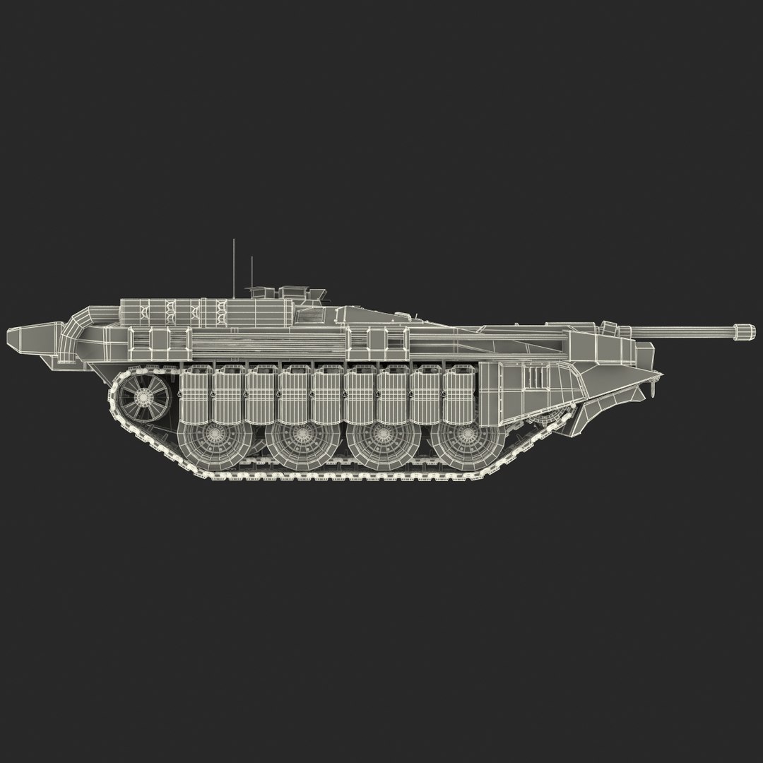 3d model swedish stridsvagn 103 main