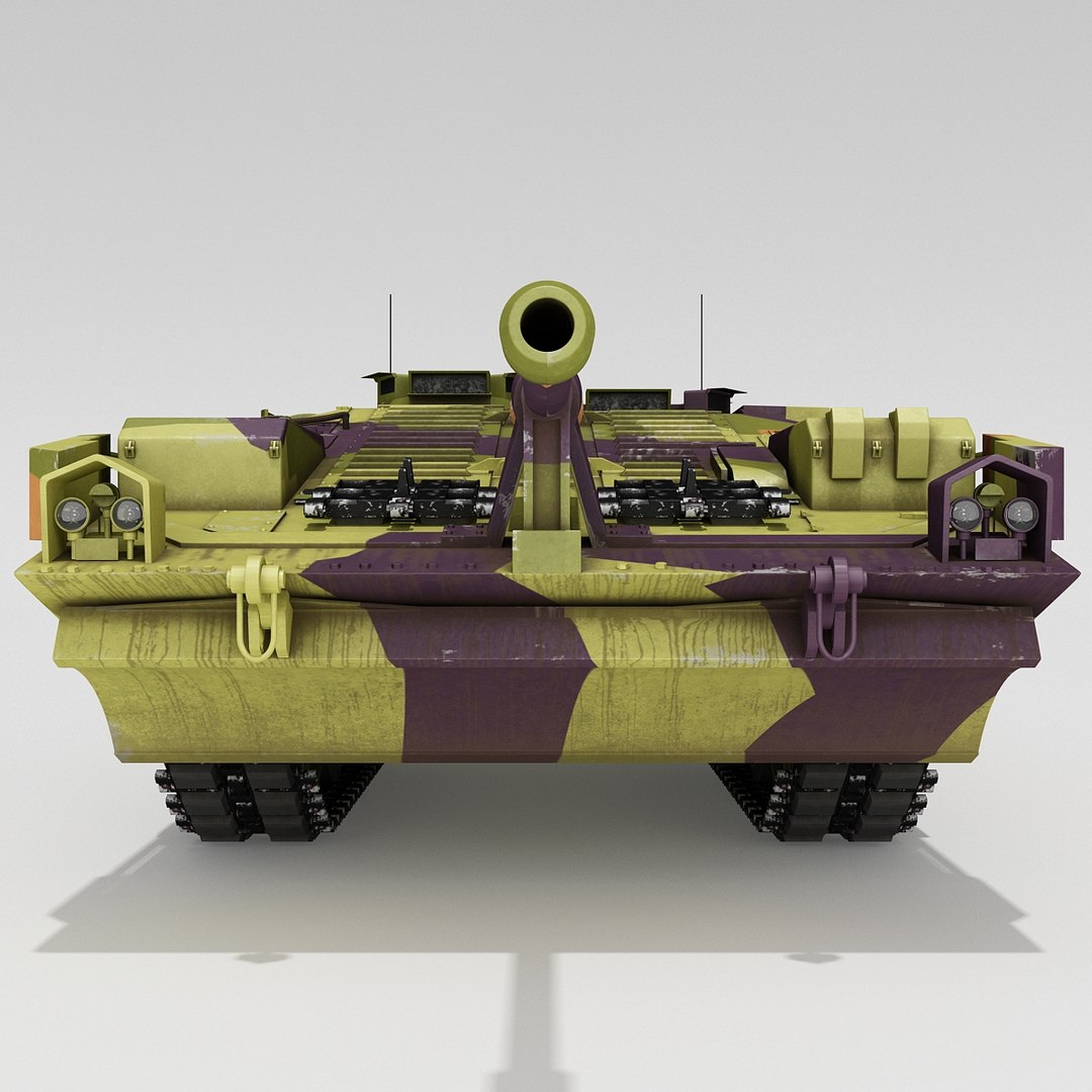 3d model swedish stridsvagn 103 main