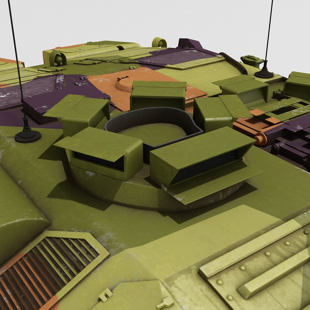 3d model swedish stridsvagn 103 main