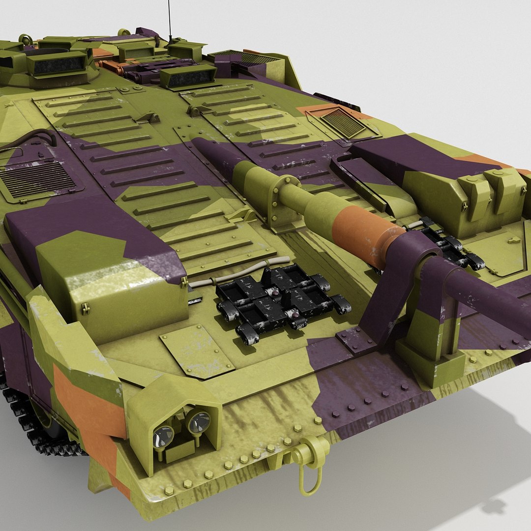 3d model swedish stridsvagn 103 main