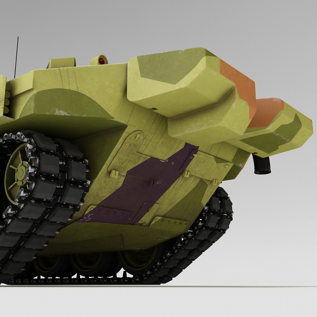 3d model swedish stridsvagn 103 main