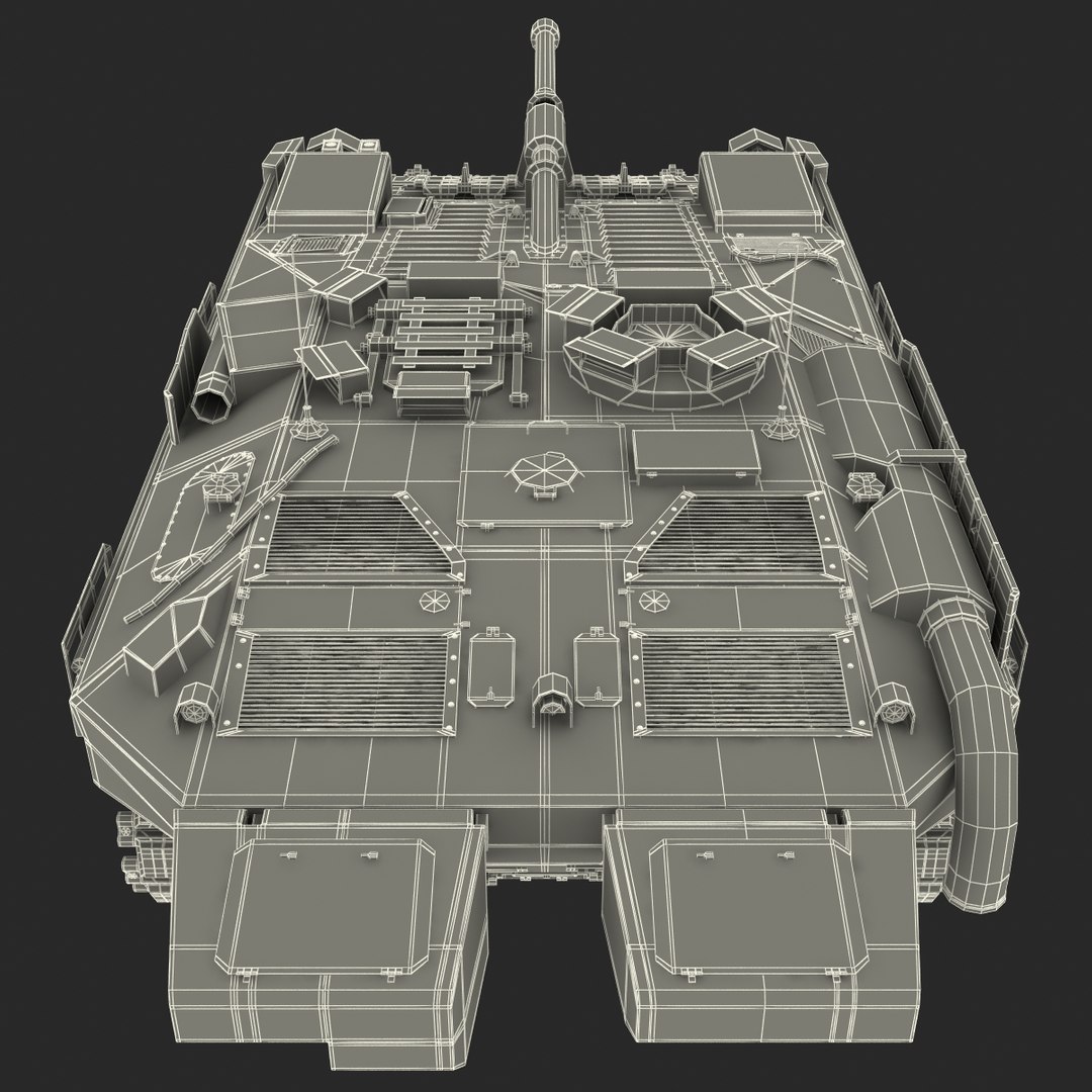 3d model swedish stridsvagn 103 main