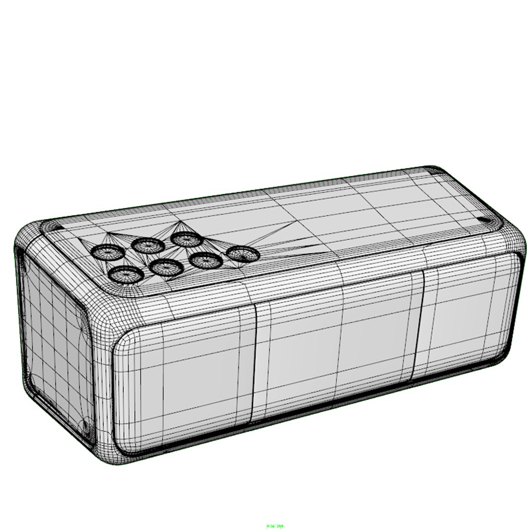Sony Srs Xb3 Bluetooth Model - TurboSquid 1316959