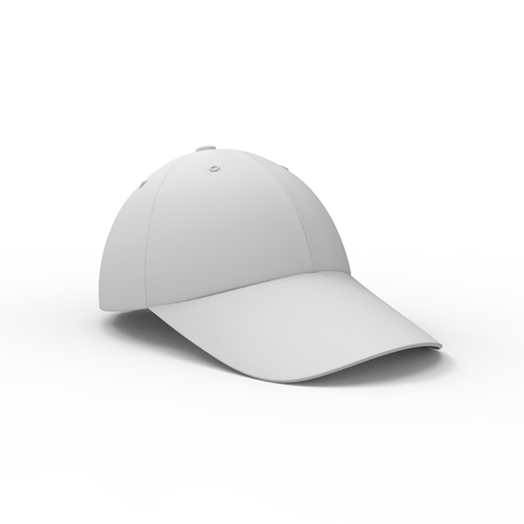 3d model of cap hat