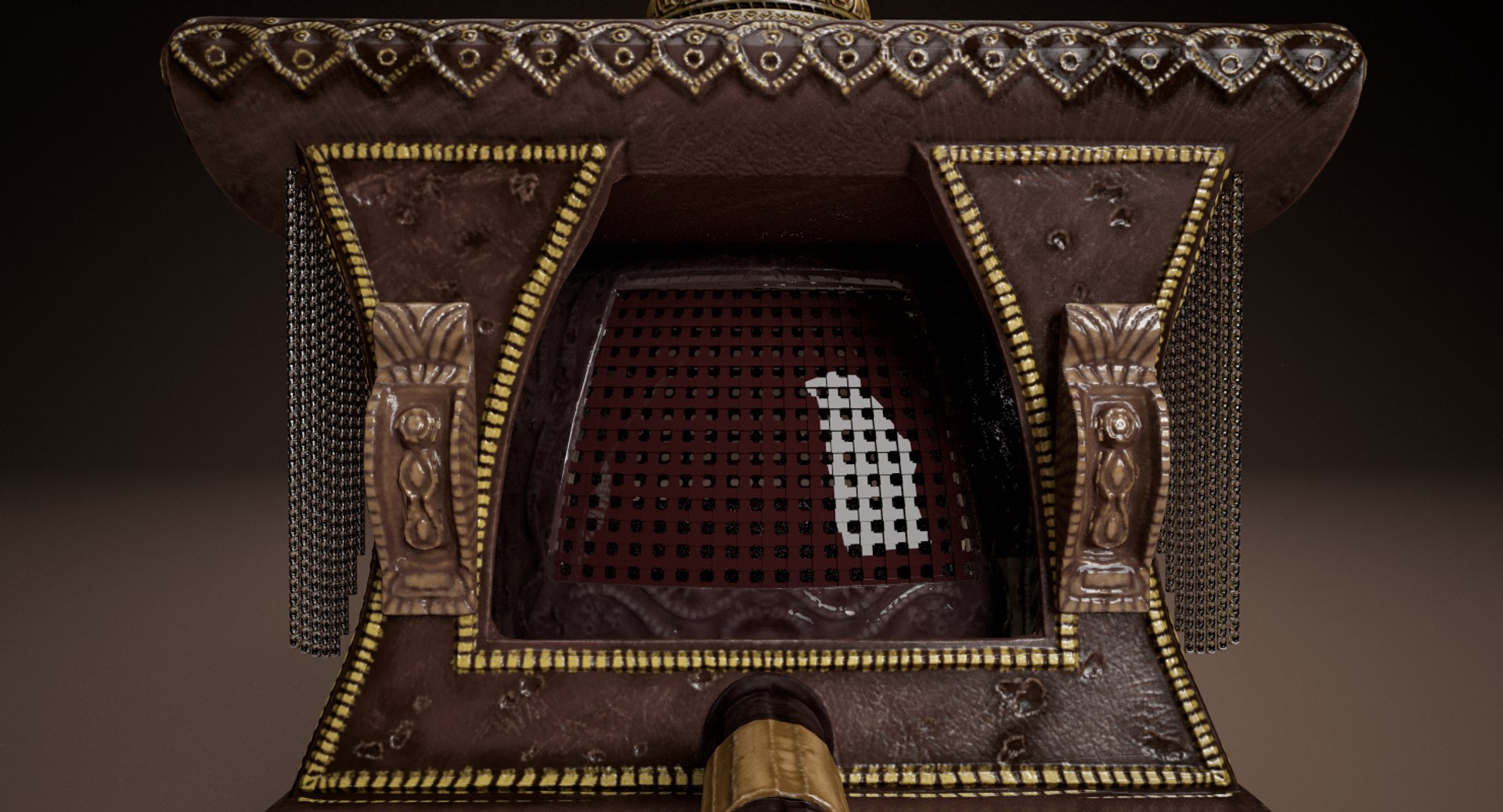 Palanquin Carriage Obj