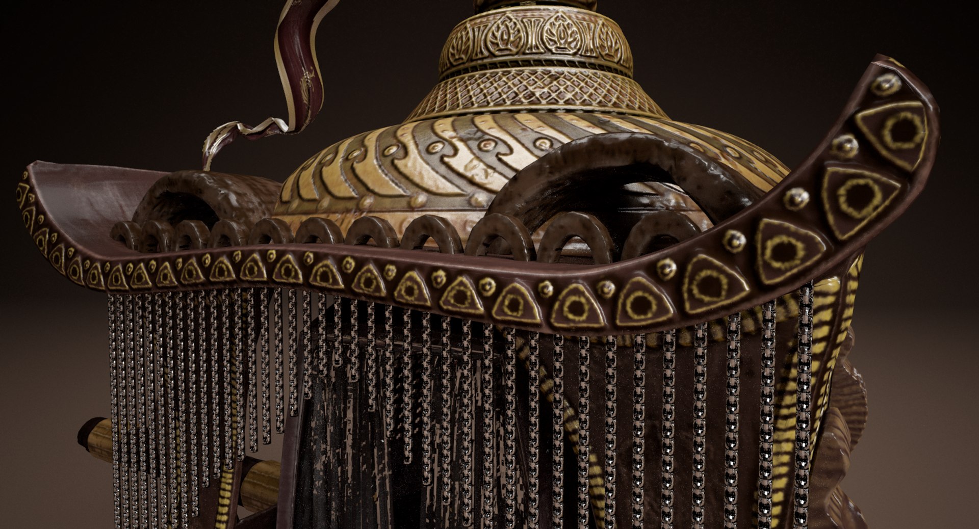 Palanquin Carriage Obj